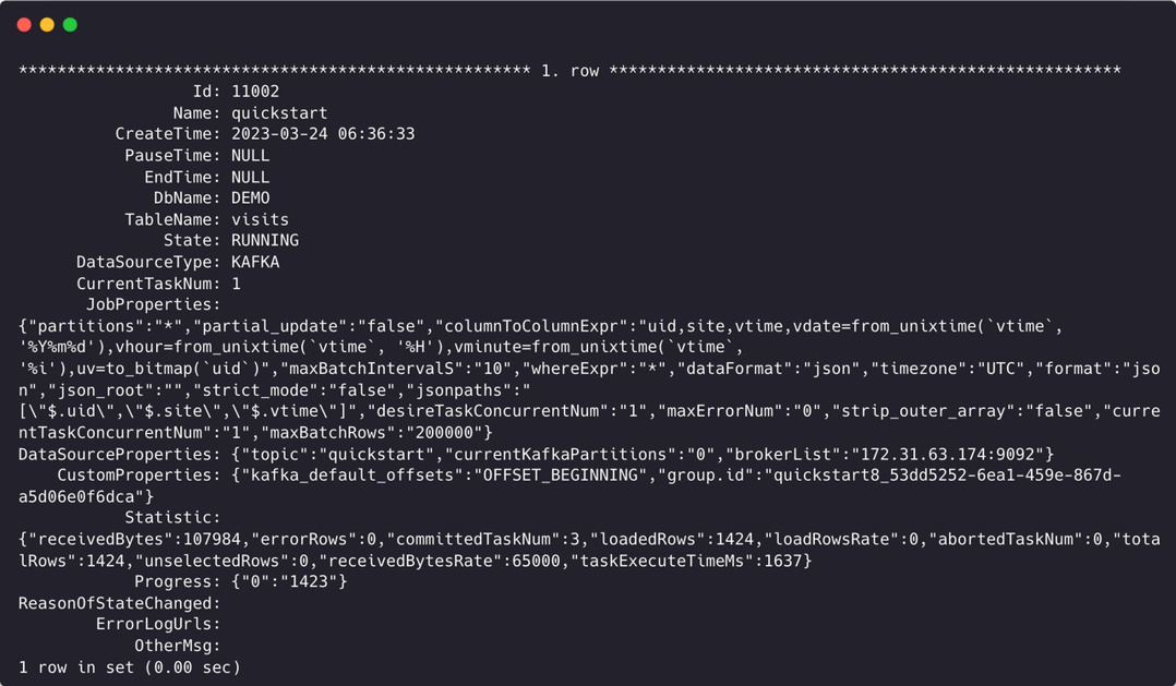 Real-Time Analytics With StarRocks and Kafka