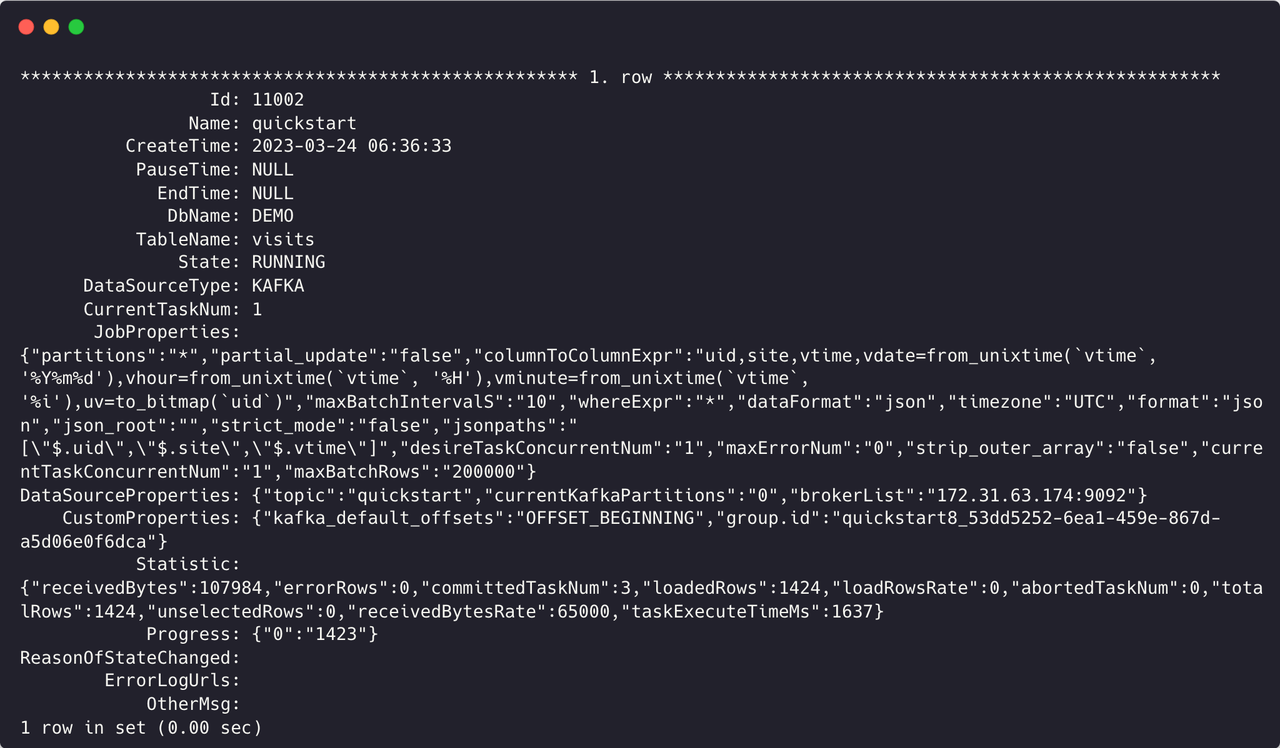 Real Time Analytics With Starrocks And Kafka 
